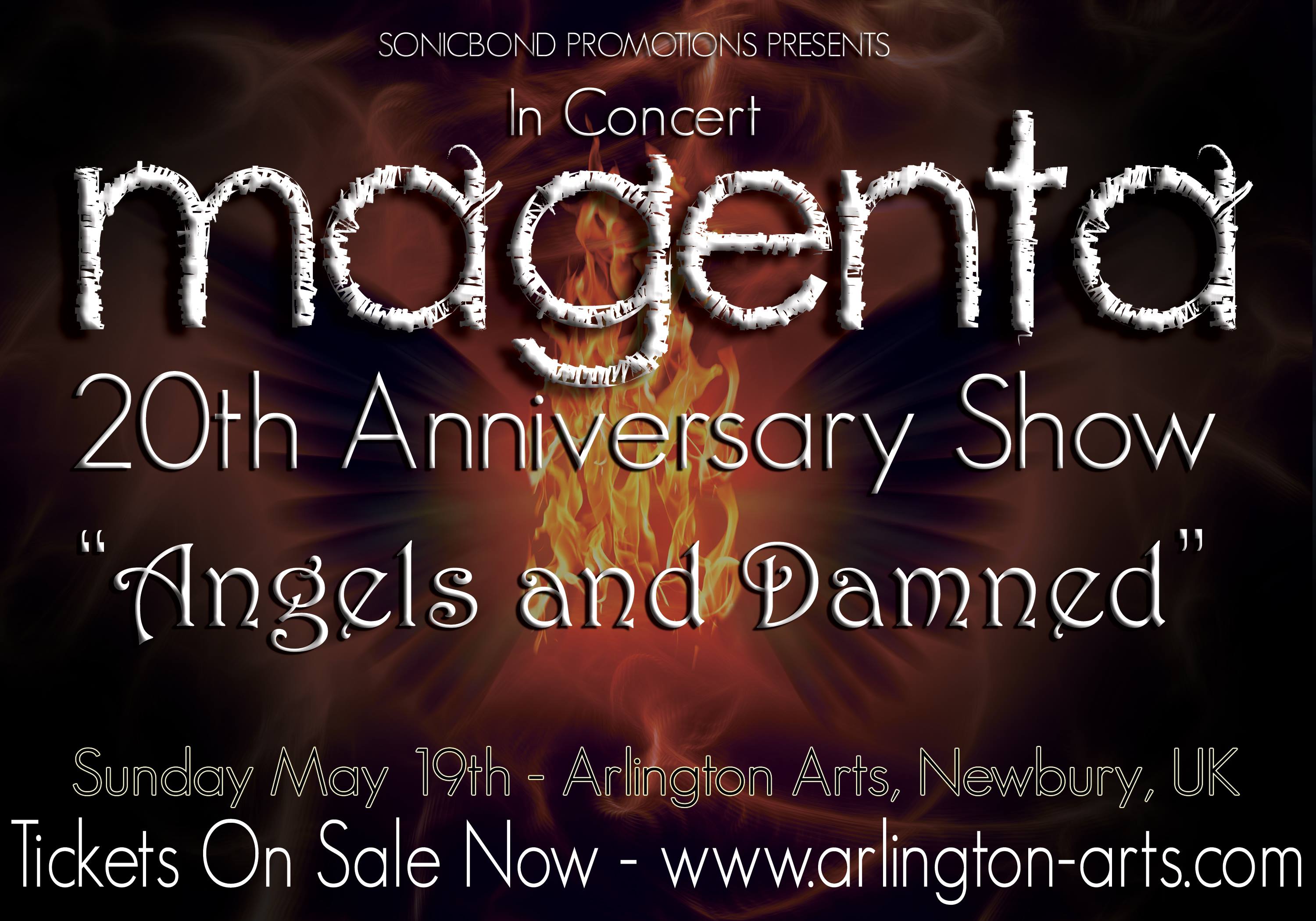 Magenta graphic – Arlington Arts Centre