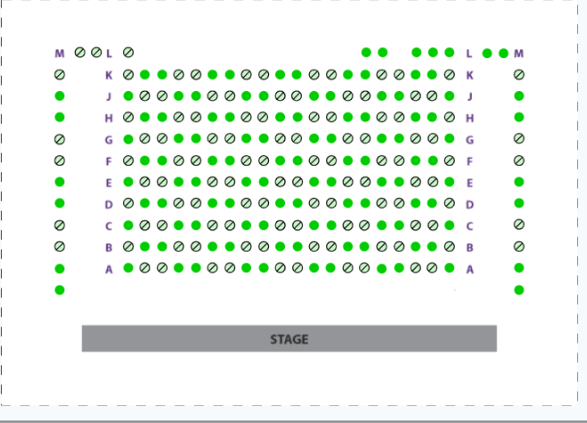Seating Plan – Arlington Arts Centre