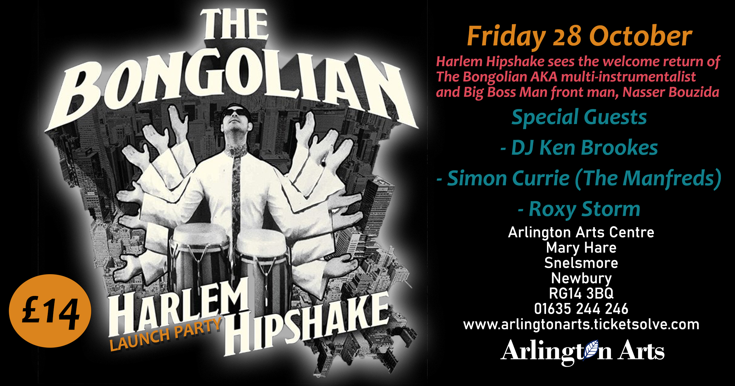 The-Bongolian-Ad – Arlington Arts Centre